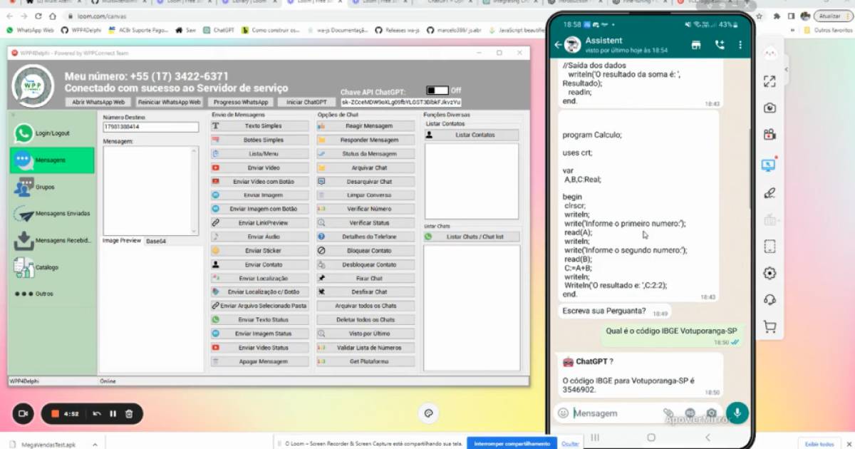ChatGPT API Client für Delphi und Lazarus onlinepc ch