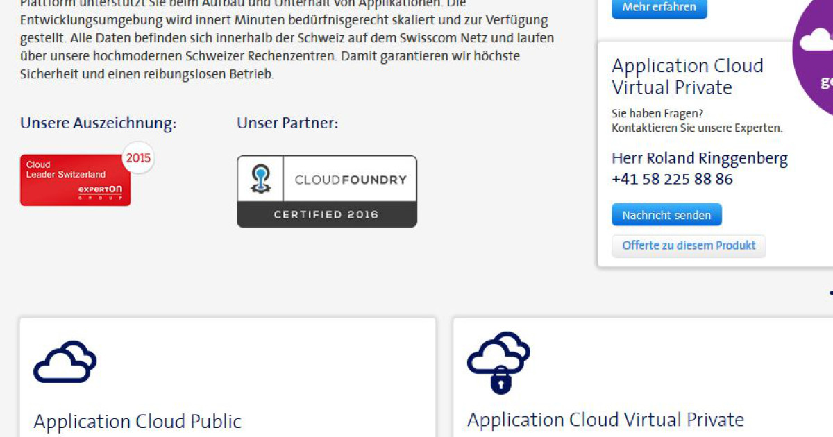 ELK As A Service Erweitert Swisscom Application Cloud Portfolio