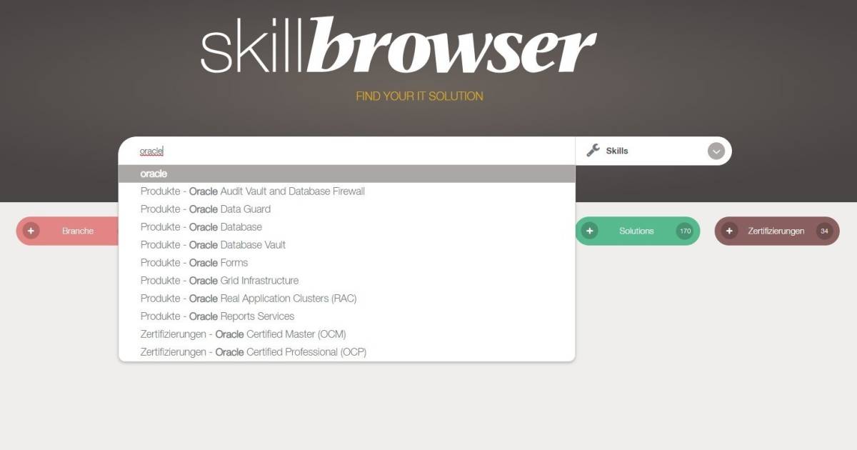 Skillbrowser: Orientierungshilfe für CIOs - onlinepc.ch