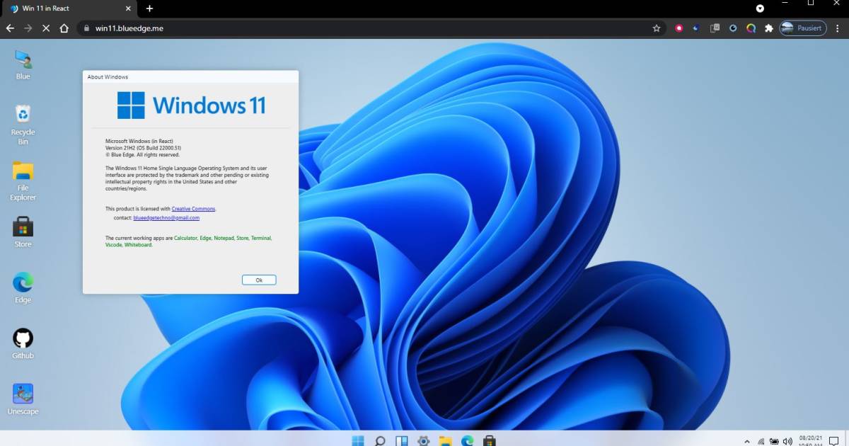 Windows 11 als Web-App im Browser ausprobieren - onlinepc.ch