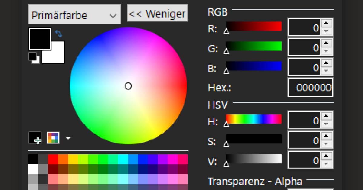 Alles über Farben in .NET - onlinepc.ch
