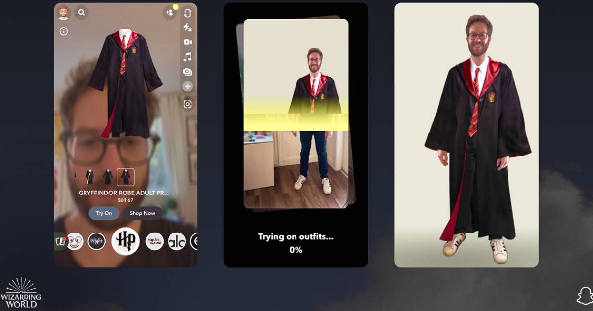Snapchat: Mit Augmented Reality das perfekte Halloween-Outfit finden ...