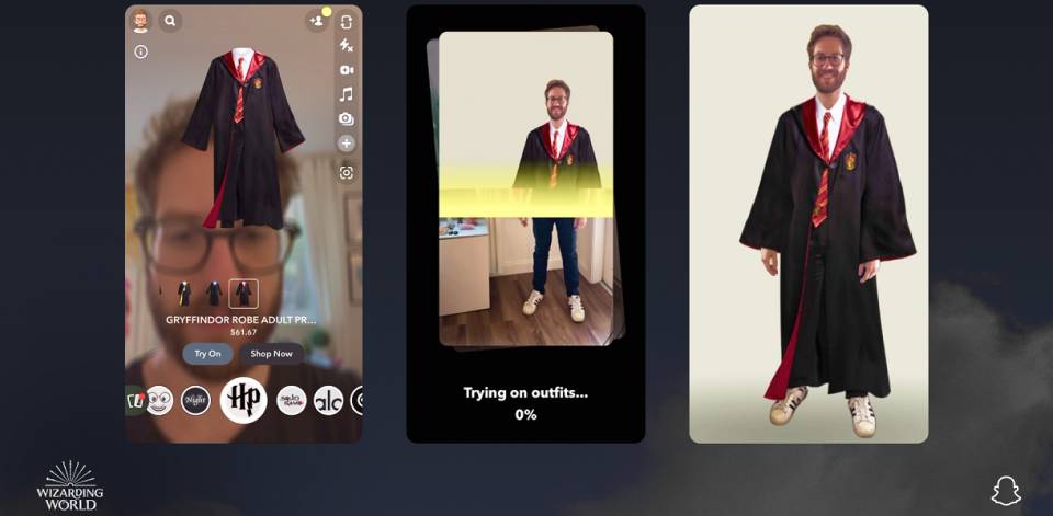 Snapchat: Mit Augmented Reality das perfekte Halloween-Outfit finden ...