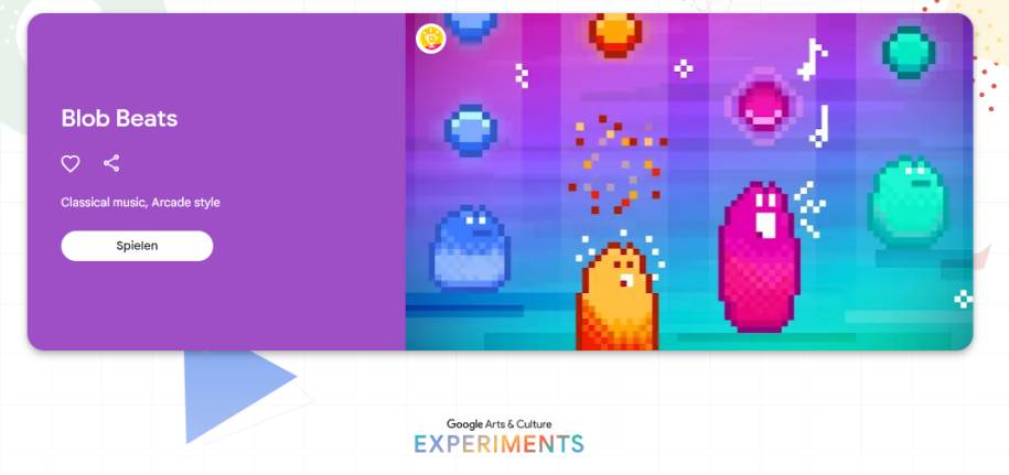 Webtipp: Spiel Blob Beats - onlinepc.ch