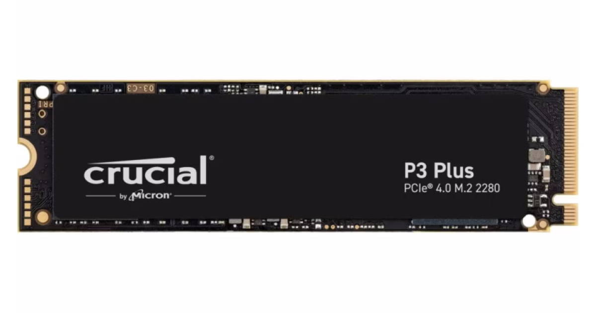 SSD-Speicher Crucial P3 Plus (2 Terabyte) im Test - onlinepc.ch SSD-Speicher Crucial P3 Plus (2 Terabyte) im Test - onlinepc.ch