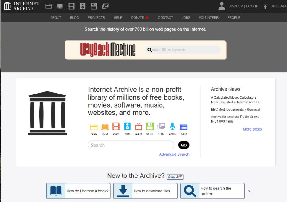 Internet Archive: die besten Tools und Games - onlinepc.ch