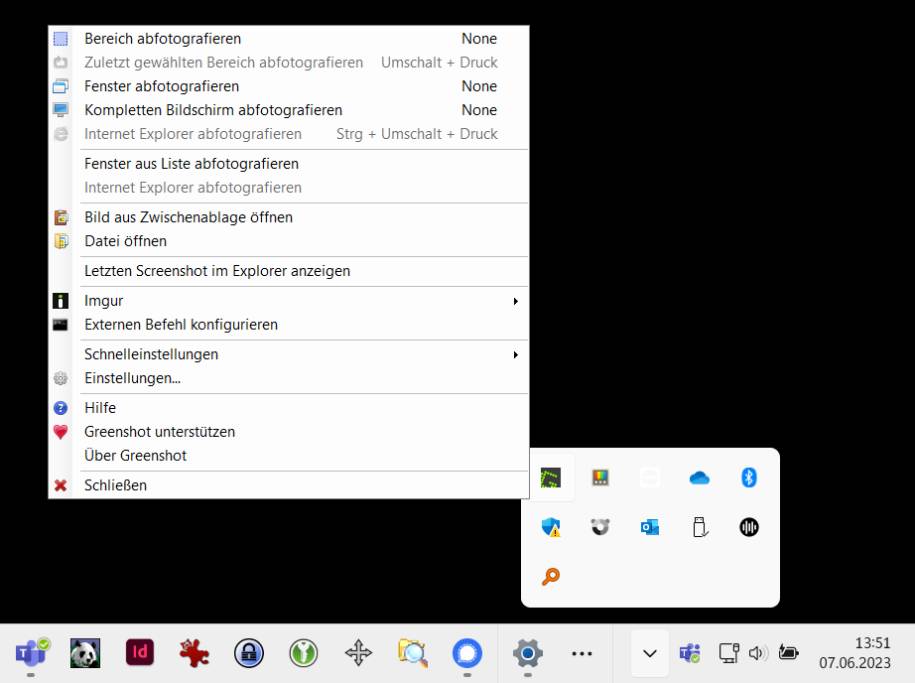 Greenshot-Tastenkombinationen reparieren - onlinepc.ch