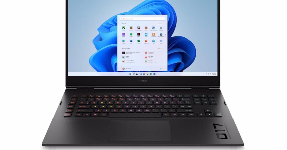 HP Gaming-Notebook Omen 17-ck2940nz im Test - onlinepc.ch