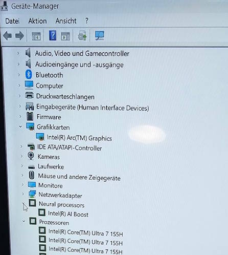 KI-Notebook Medion E15443 im Test - onlinepc.ch