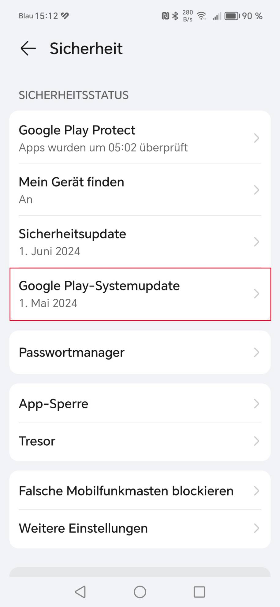 Android abriegeln - onlinepc.ch