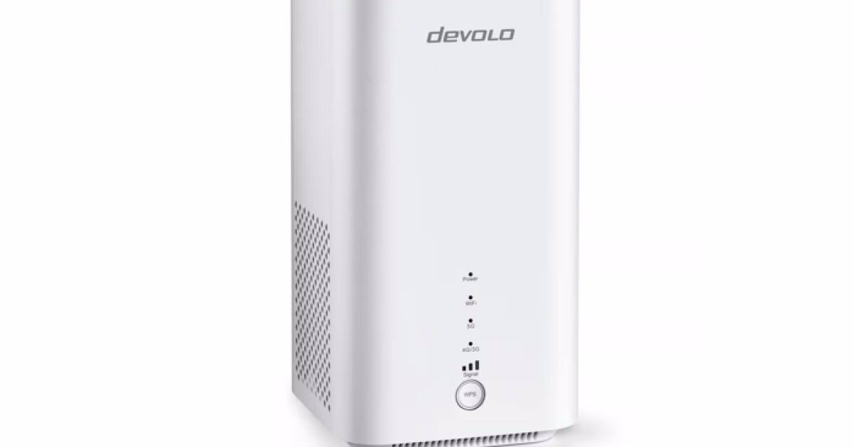 5G-Router Devolo WiFi 6 3600 5G LTE im Test - onlinepc.ch