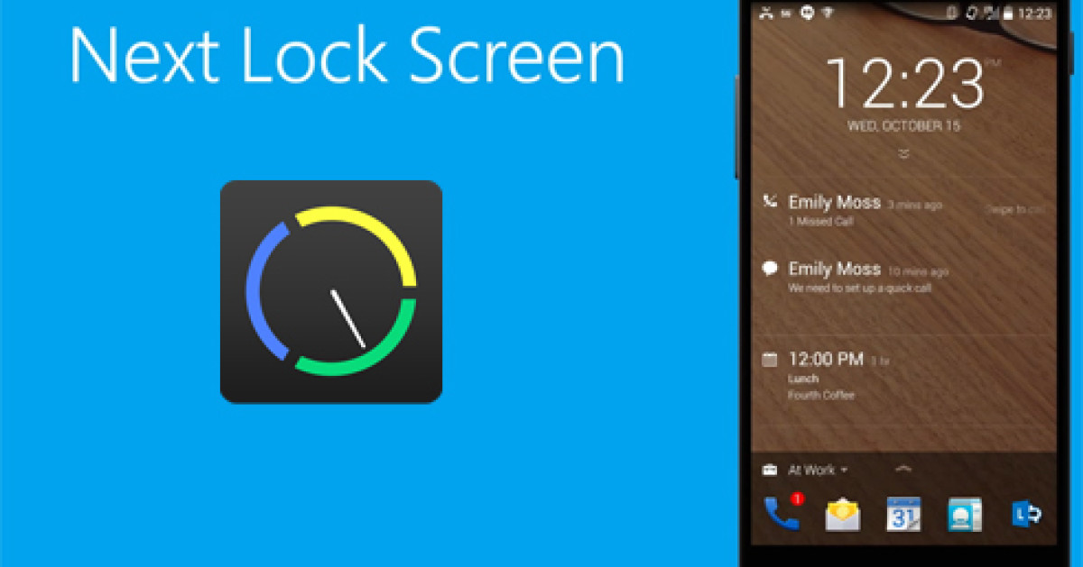 Microsoft zeigt Android Next Lock Screen - onlinepc.ch