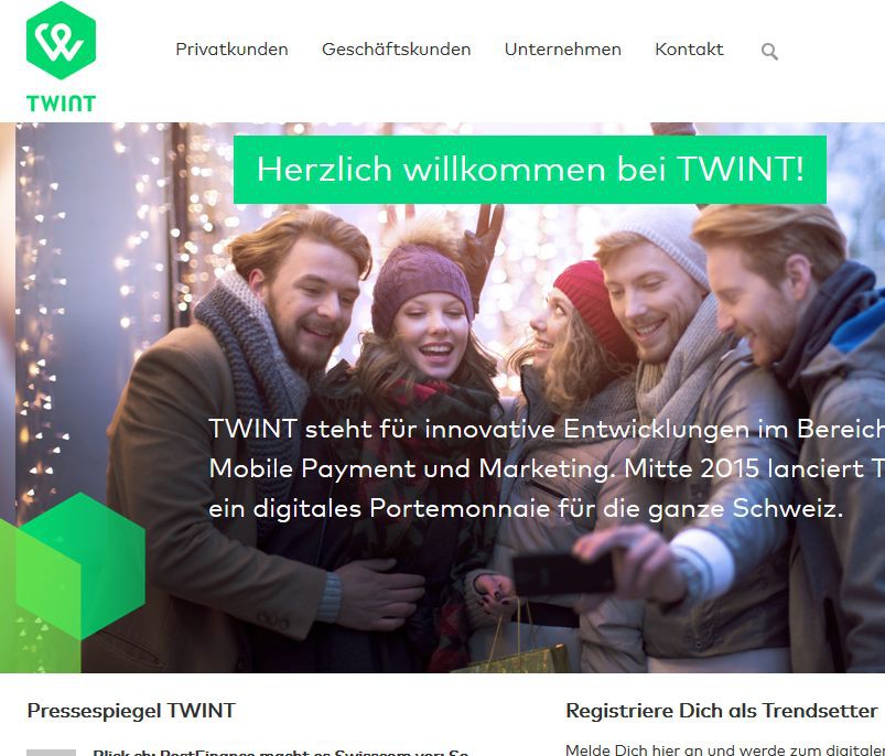 TWINT startet Praxistest mit Partner Coop - onlinepc.ch