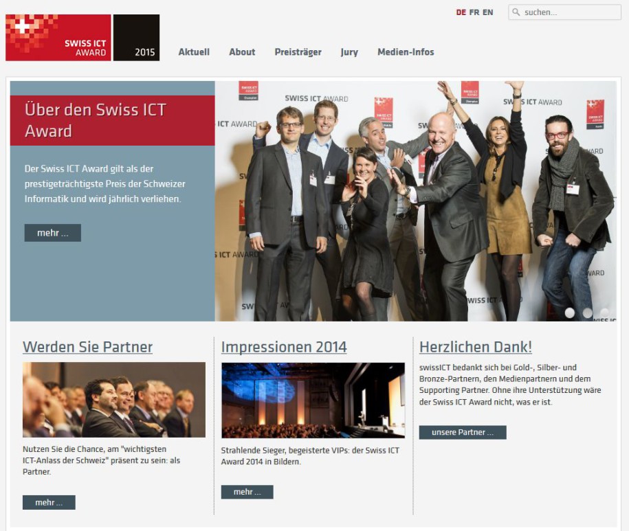 Herausragende Schweizer ICT-Leistungen gesucht - onlinepc.ch