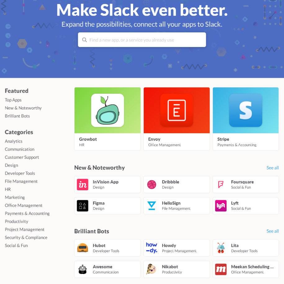 Slack startet eigenen App-Store - onlinepc.ch