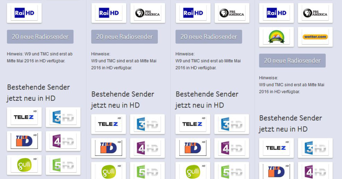 upc cablecom baut TV-Angebot in HD ab 20. April weiter aus - onlinepc.ch