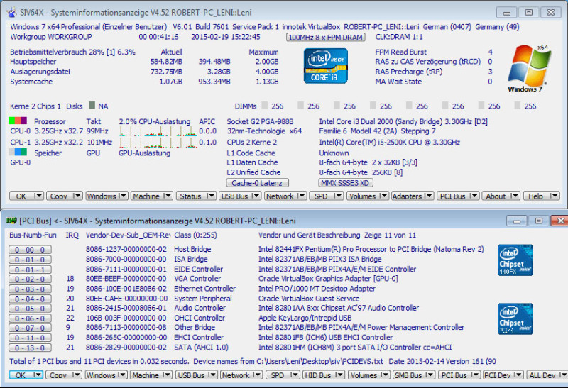 Computer-Hardware identifizieren mit SIV - onlinepc.ch
