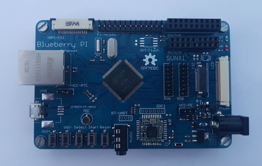 Blueberry Pi will Raspberry Pi Konkurrenz machen - onlinepc.ch